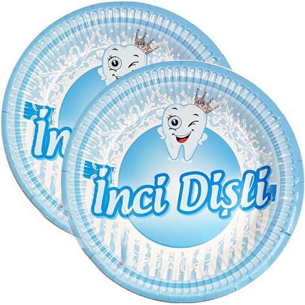 İnci Dişli Mavi Tabak (8 Adet) Nereden Alınır? İnci Dişli Mavi Tabak (8 Adet) Nereden Alınır?
